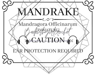 Mandrake Svg - Etsy
