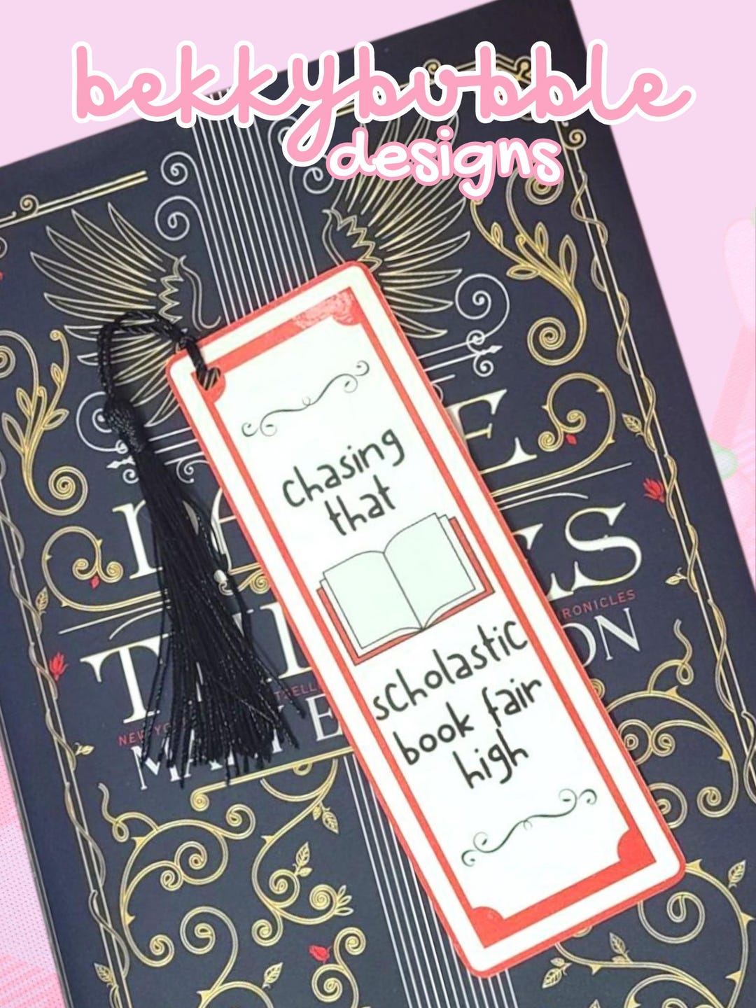 Book Fair Bookmark: 90's Nostalgia Bookmark (laminated With Tassel) - Etsy
