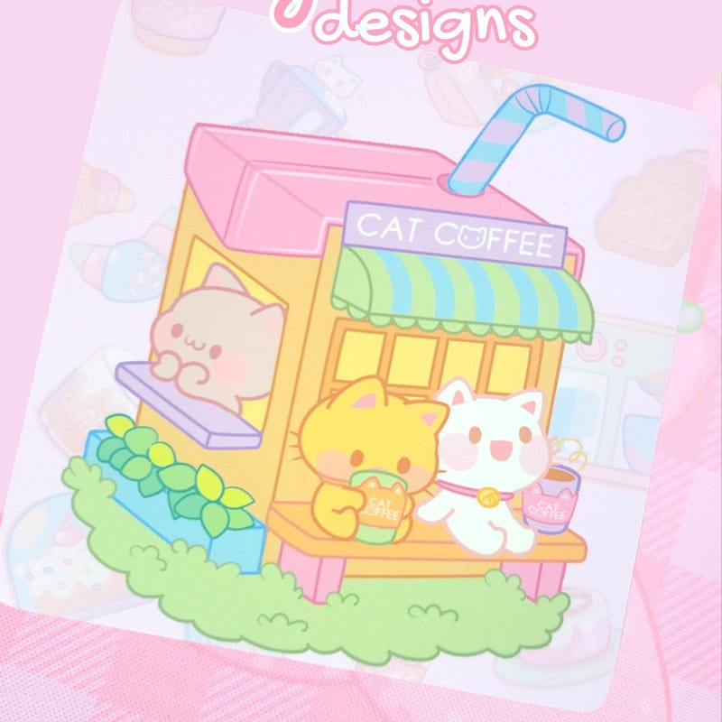 Kawaii Wall Art - Etsy