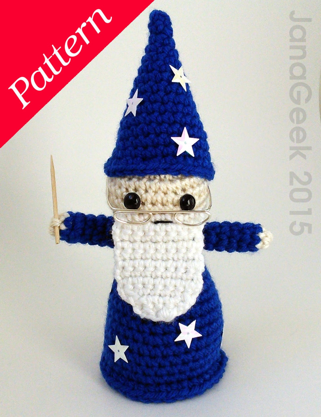 Wizard Doll Crochet Pattern - Etsy