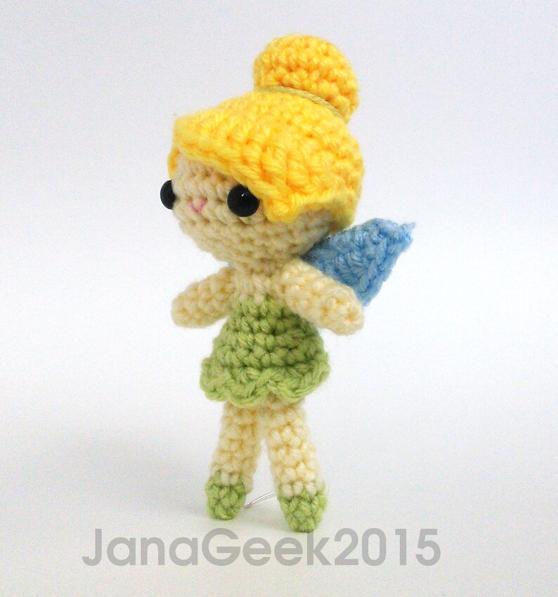 Tinker Bell Fairy Doll Amigurumi Crochet Pattern - Etsy Australia