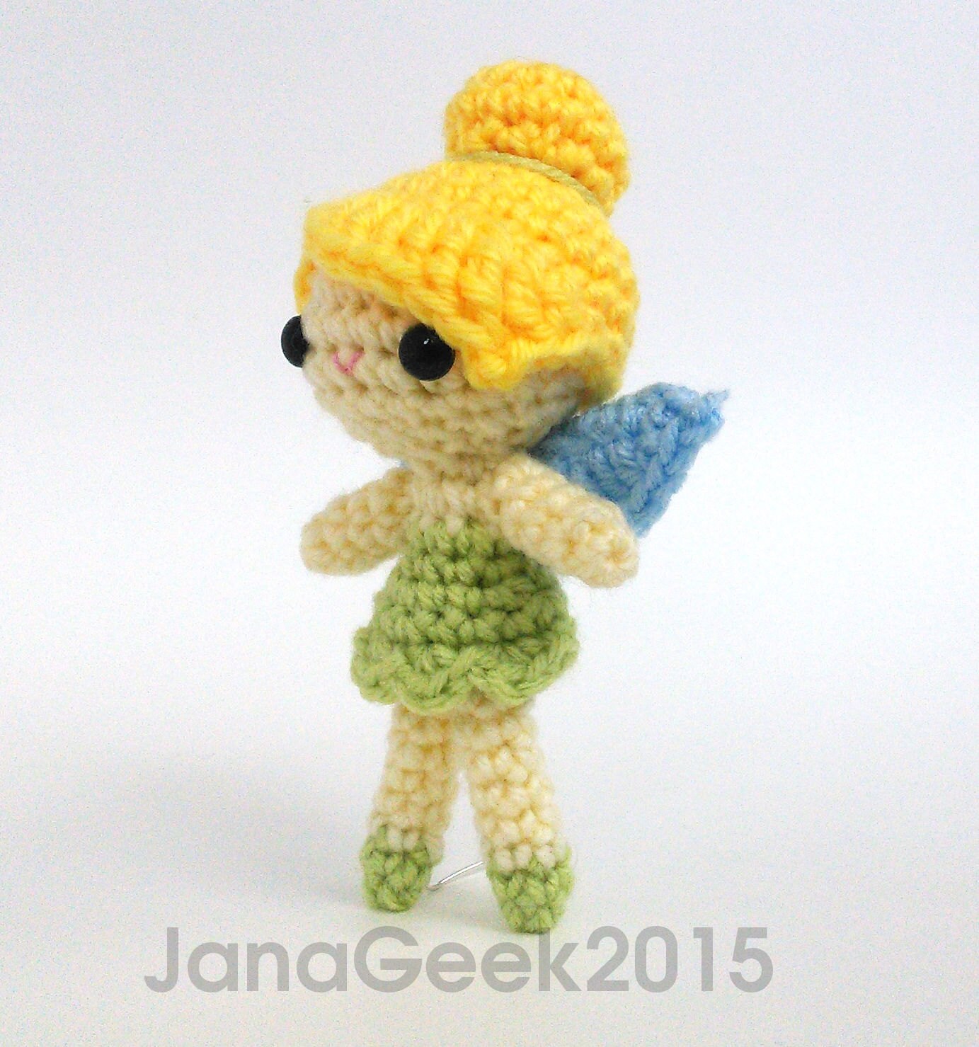 Tinker Bell Fairy Doll Amigurumi Crochet Pattern - Etsy Australia
