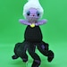 Little Mermaid Sea Witch With Eels Amigurumi Doll Crochet Pattern - Etsy