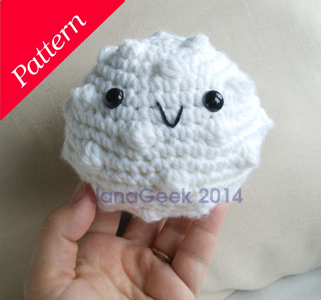 White Blood Cell Amigurumi Crochet Pattern - Etsy