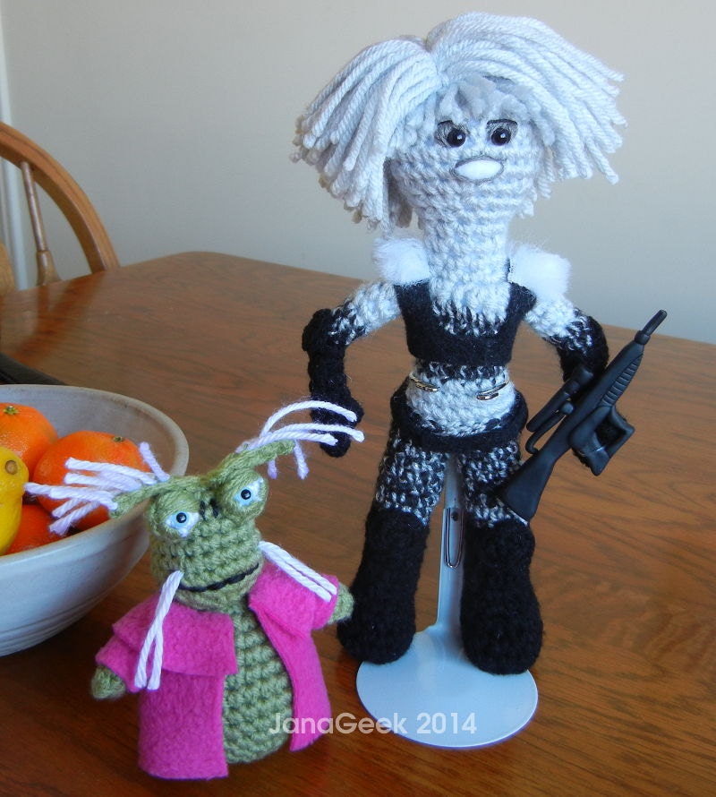 Crochet Pattern for Farscape Inspired Rygel Doll | Etsy