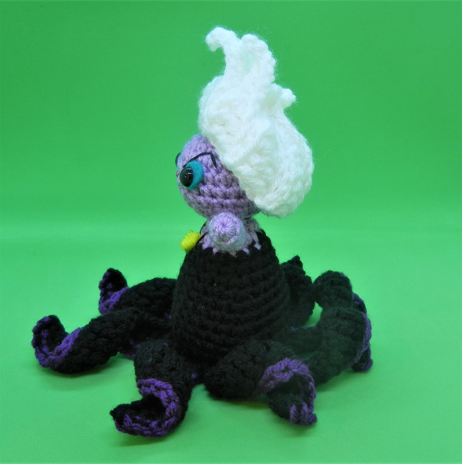 Little Mermaid Sea Witch With Eels Amigurumi Doll Crochet - Etsy