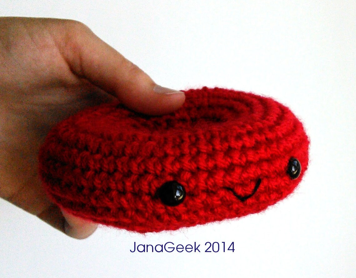 Blood Cell Amigurumi Trio Crochet Pattern Bundle - Etsy