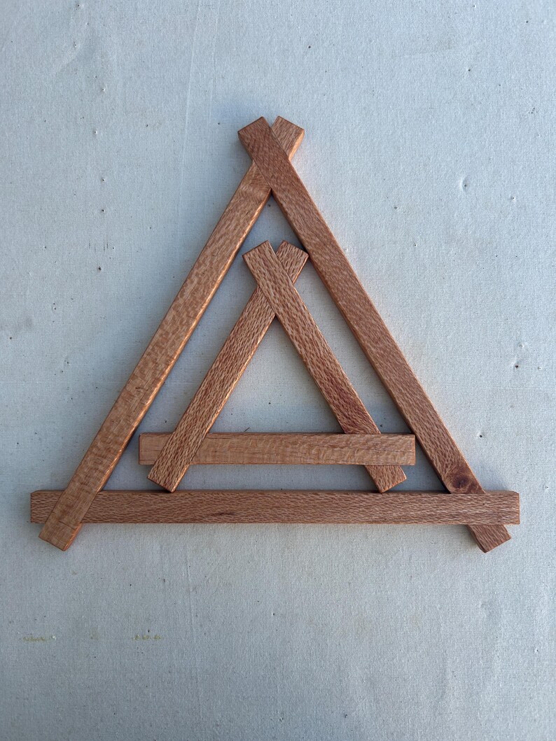 Trivet.hot Pot Holder. Surface Protection. Wooden - Etsy