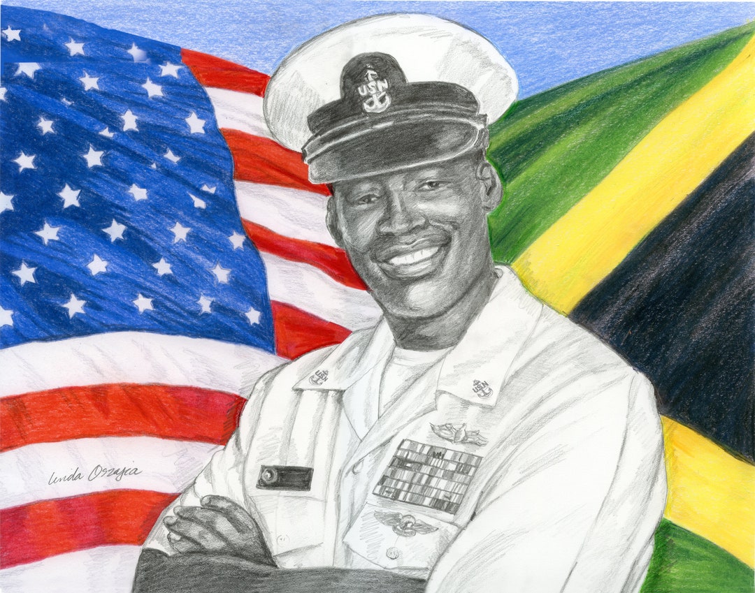 CUSTOM PORTRAIT-MILLITARY, Promotion Gifts, Military Portraits ...