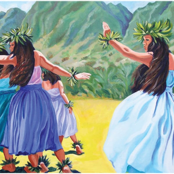 Hula Art - Etsy