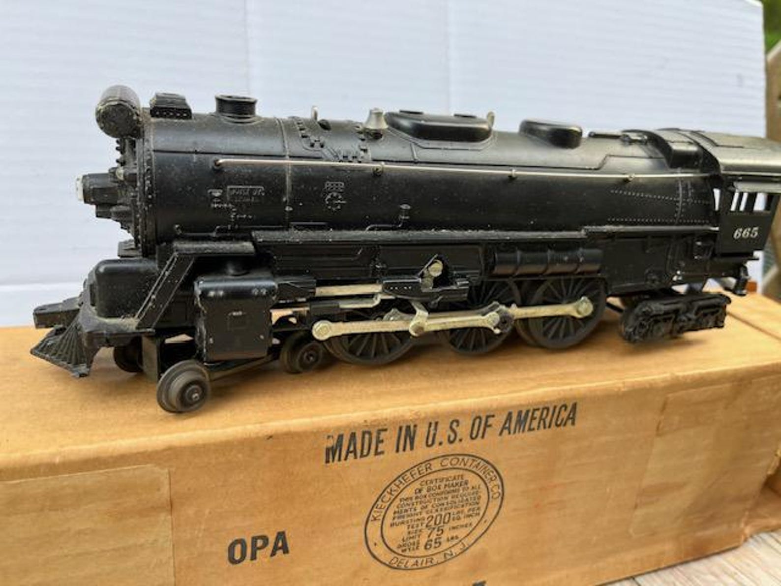 LIONEL 665 Locomotivelionel Postwar 665 Hudson 4-6-4 - Etsy