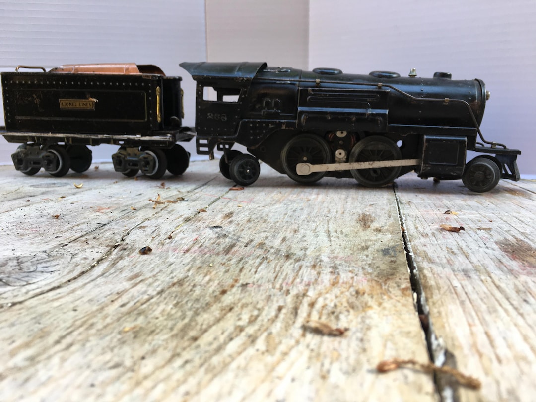 Lionel 258 Vintage O Prewar Steam Locomotive & Tender Tested and Works ...