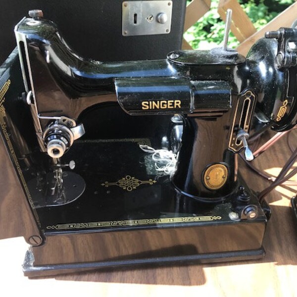 Singer Featherweight Sewing Machine - Etsy