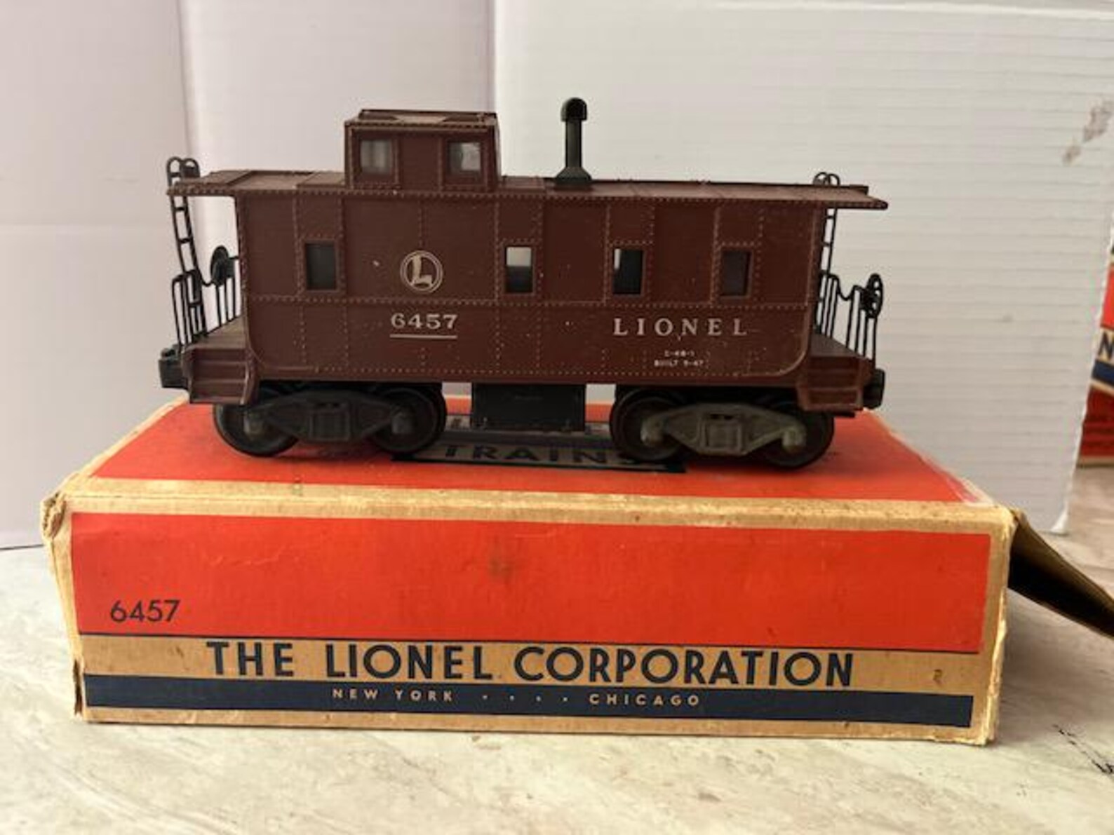LIONEL Trains SP Type LIONEL Caboose No. 6457 - Etsy