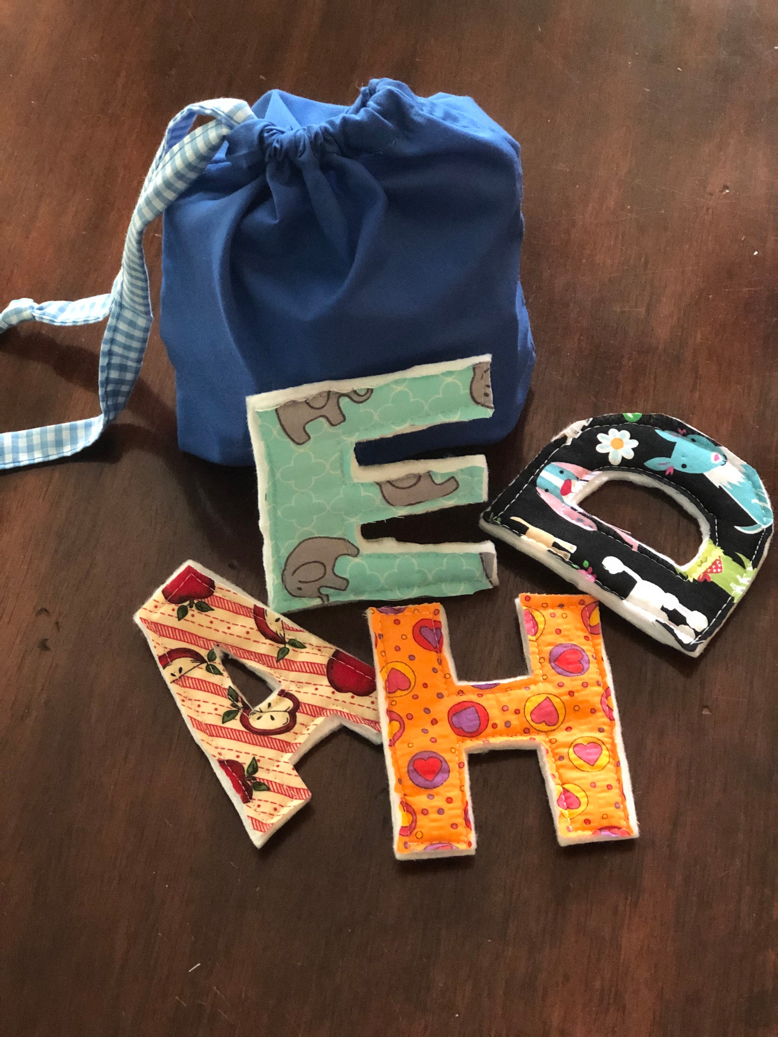 Fabric Alphabet,learning Toys,educational,fabric Letters,plush Abc's ...