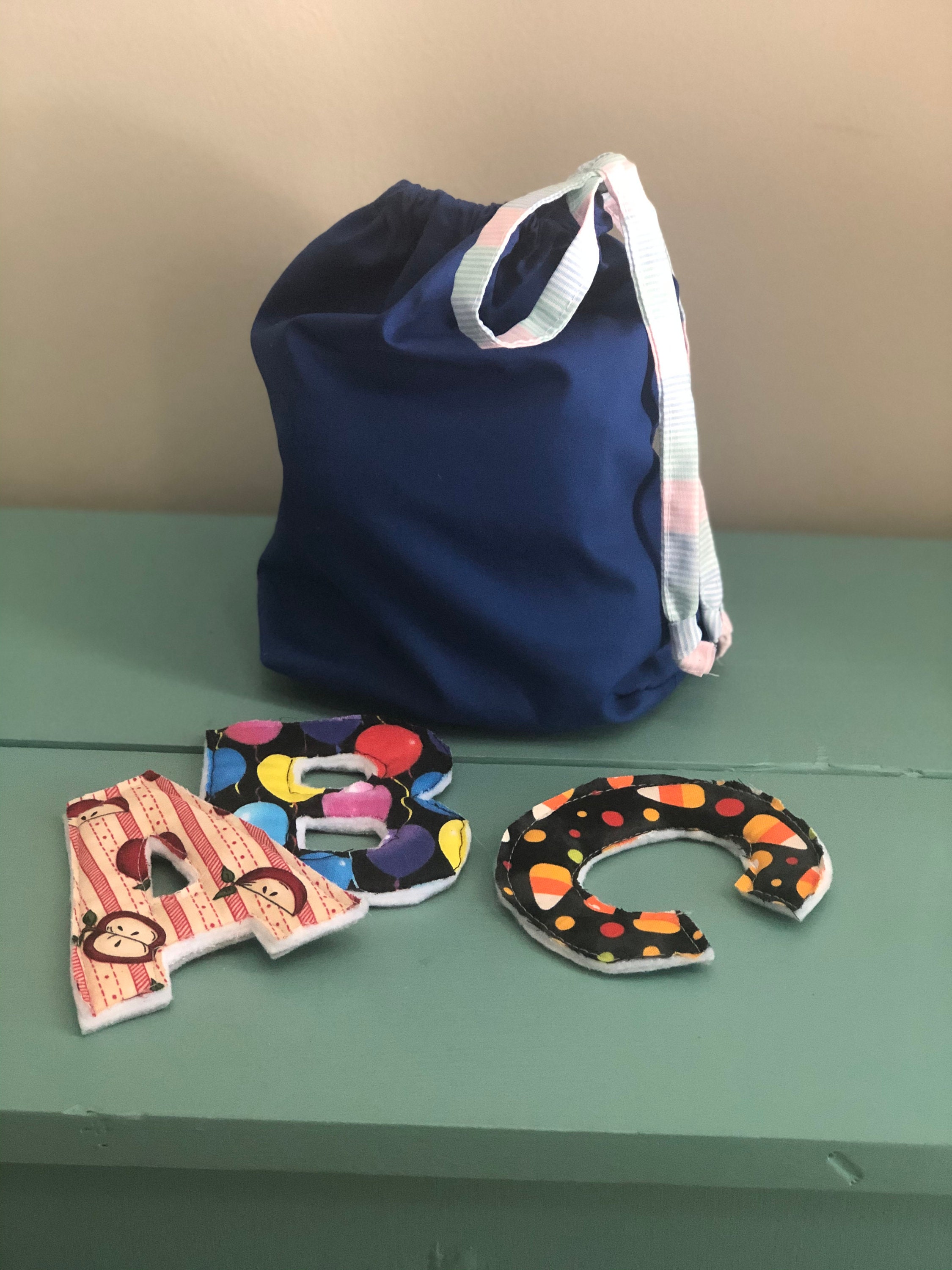 Fabric Alphabet,learning Toys,educational,fabric Letters,plush Abc's ...