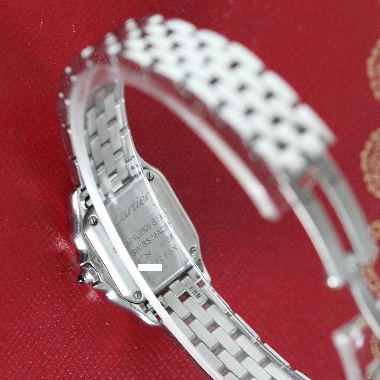 Cartier Panthère De Cartier Mini Model WSPN0019 Stainless Steel 25x21mm ...