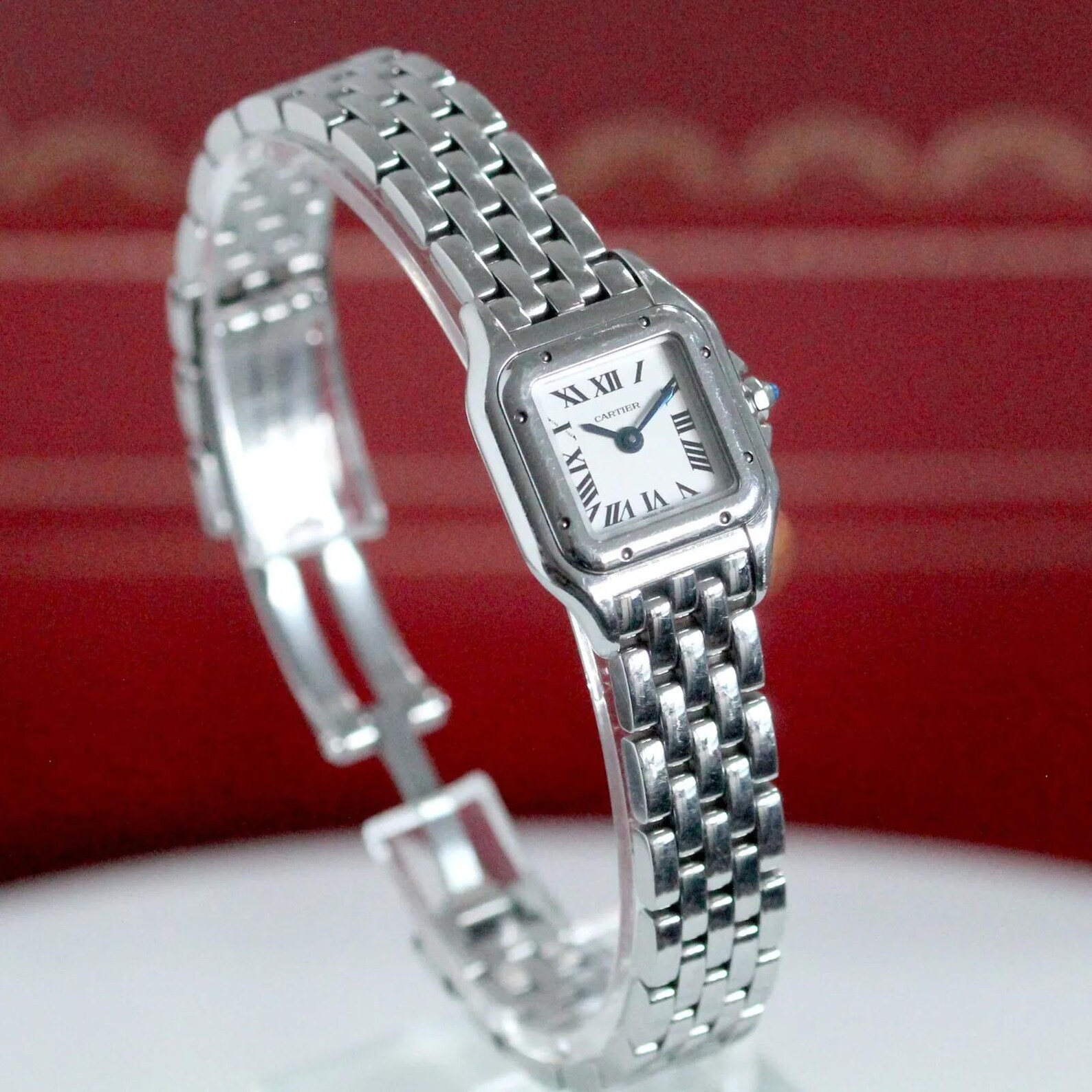 Cartier Panthère De Cartier Mini Model WSPN0019 Stainless Steel 25x21mm ...