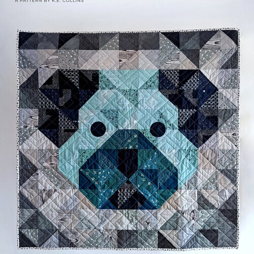 Otis Modern Dog Quilt PDF Pattern Digital Download - Etsy