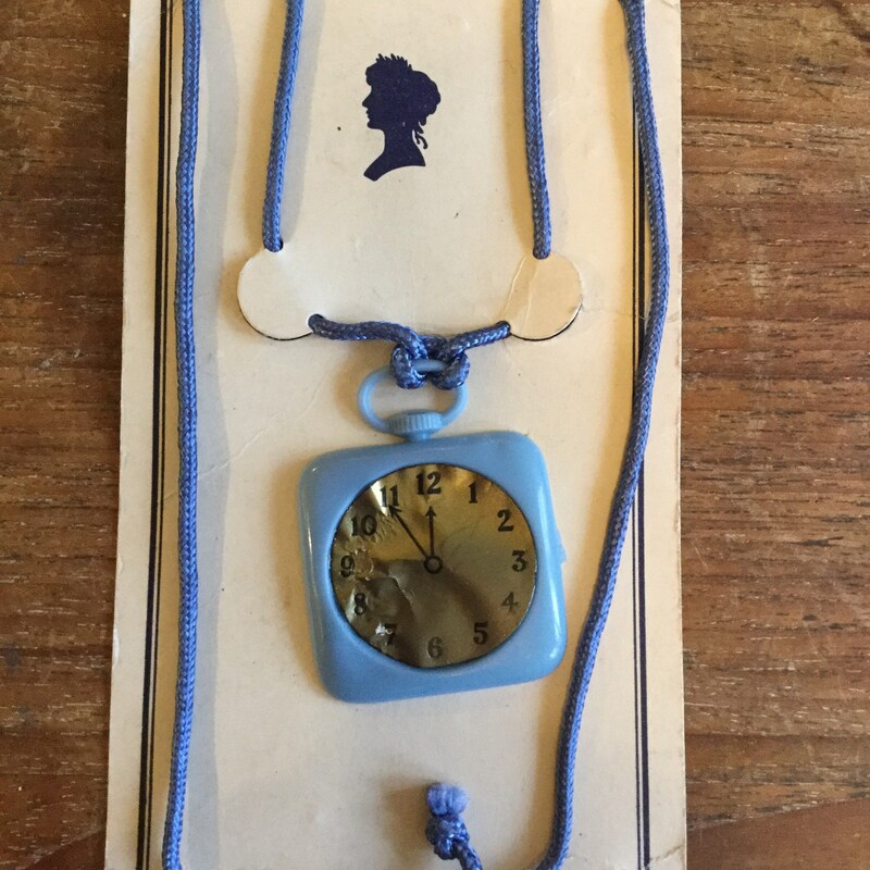 Clock Necklace - Etsy