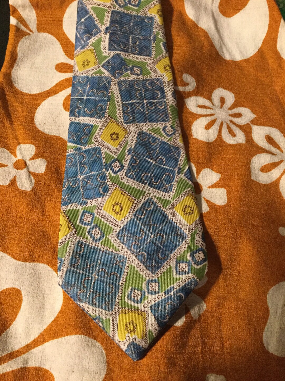 Mid Century Silk Kipper Tie - Etsy