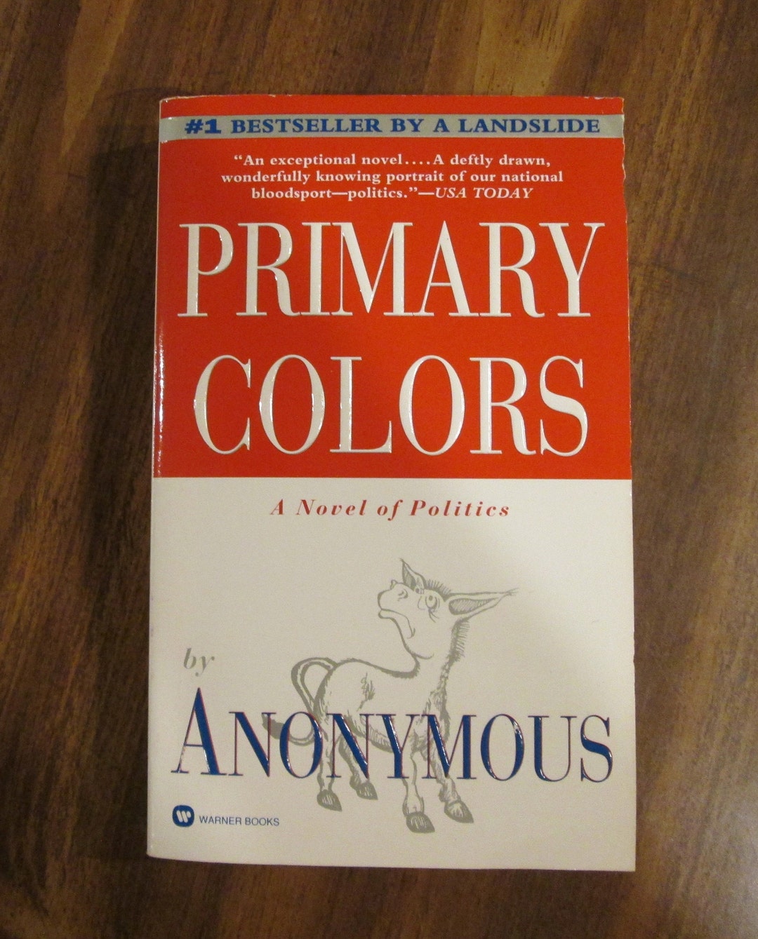 Primary Colors A Novel of Politics Paperback January 16 - Etsy