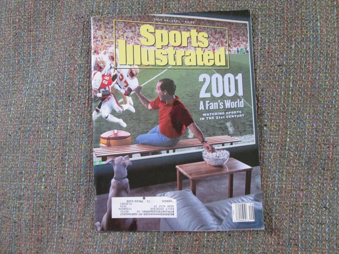 Sports Illustrated 2001 A Fan'sworld July 22, 1991 - Etsy