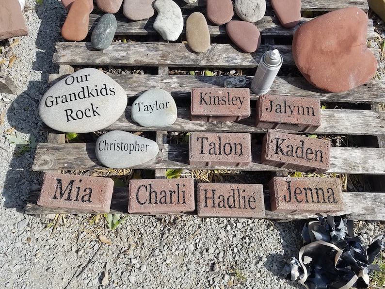 Personalized Engraved Bricks - Etsy