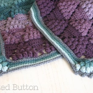 Crochet Pattern Vintage Vineyard Blanket, Afghan, Throw, - Etsy