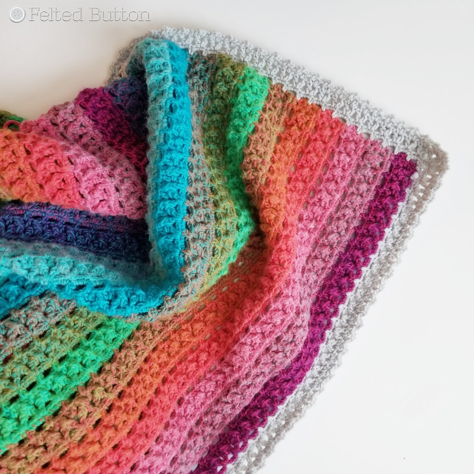 Crochet Pattern Elan Blanket Afghan Throw Baby Blanket | Etsy
