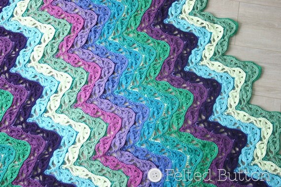 Crochet Pattern, Brighton Blanket, Afghan, Baby - Etsy Australia