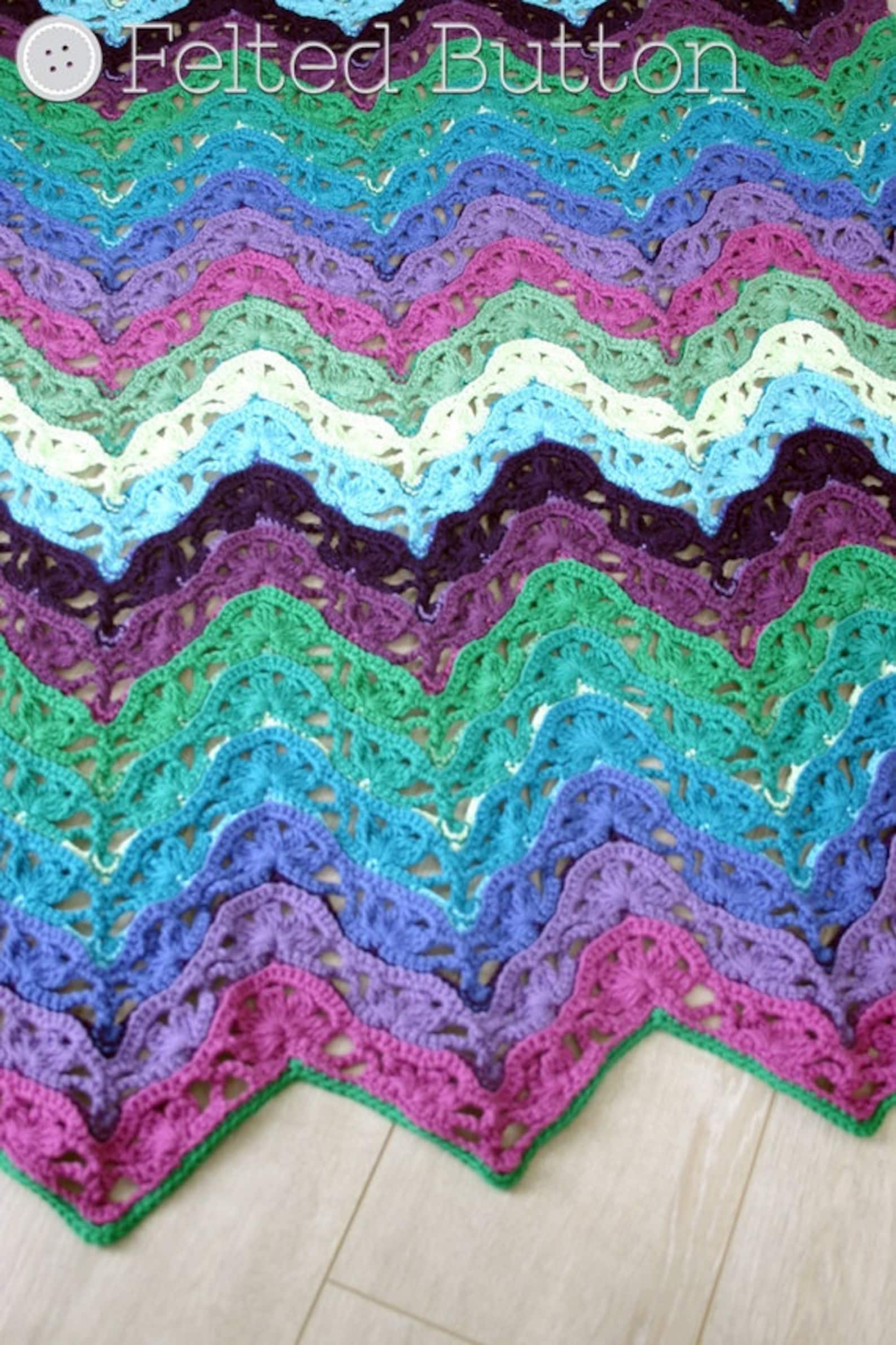 Crochet Pattern, Brighton Blanket, Afghan, Baby - Etsy