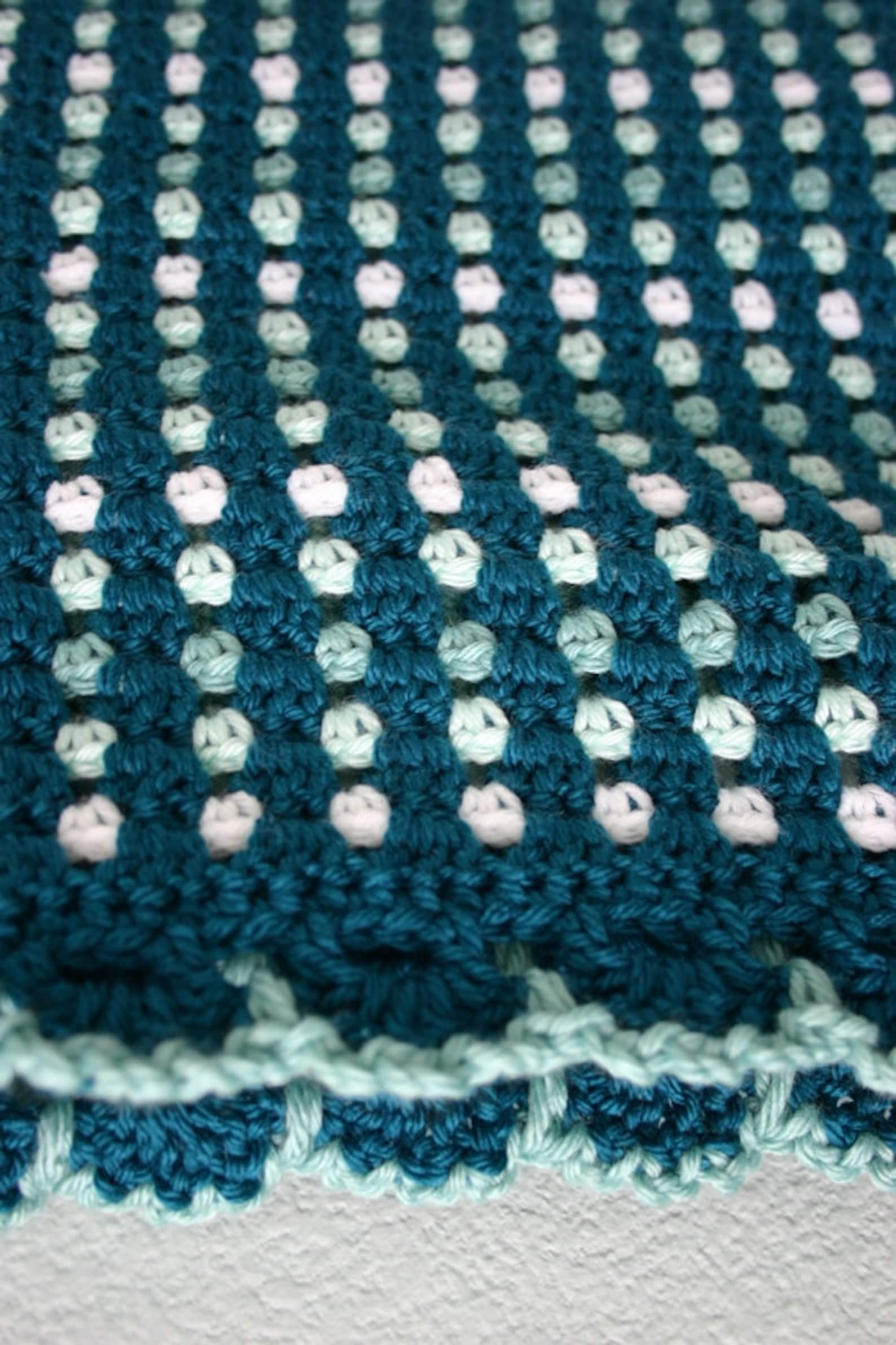 Dit Dah Blanket Crochet Pattern - Etsy