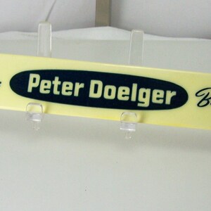Vintage First Prize Peter Doelger Beer & Ale Foam Scraper Celluloid ...
