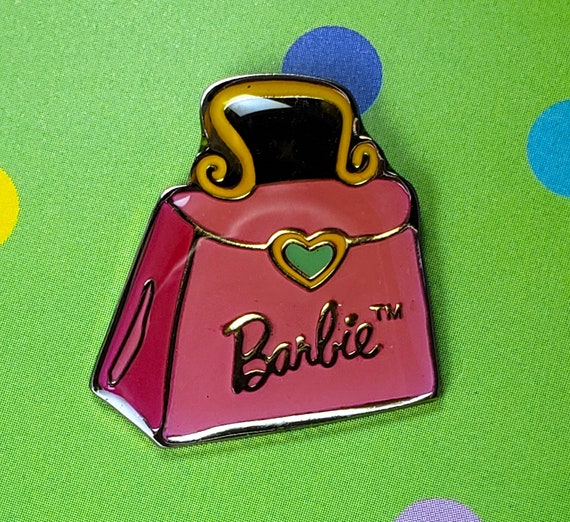 Barbie Pink Purse Pin New Old Stock in Original Packa… - Gem