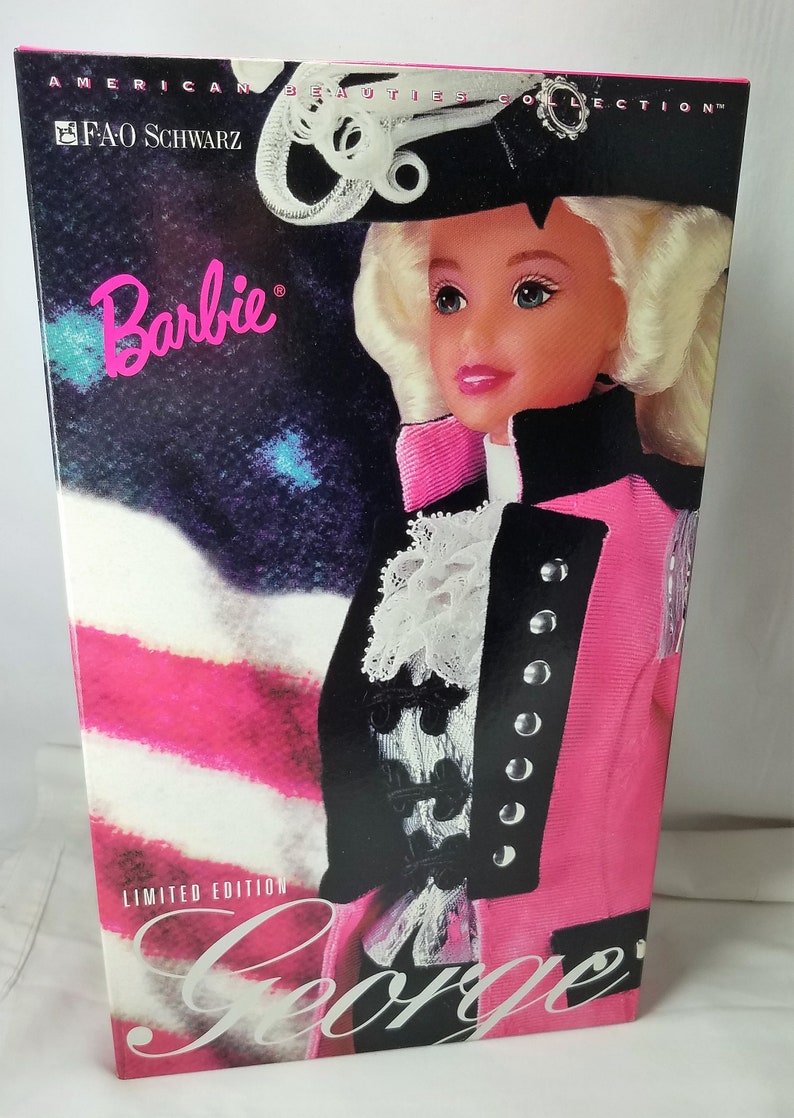 Vintage Barbie George Washington 1996 American Beauties - Etsy