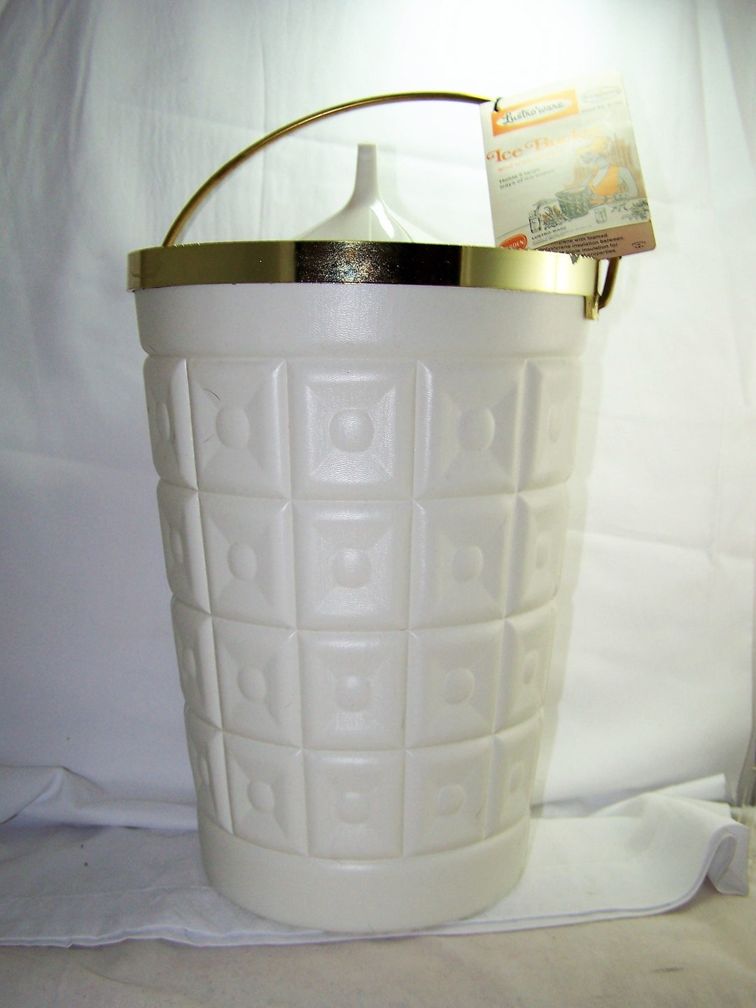 Lustro Ware Ice Bucket-wine Chiller Mid-century Modern New Old Stock ...
