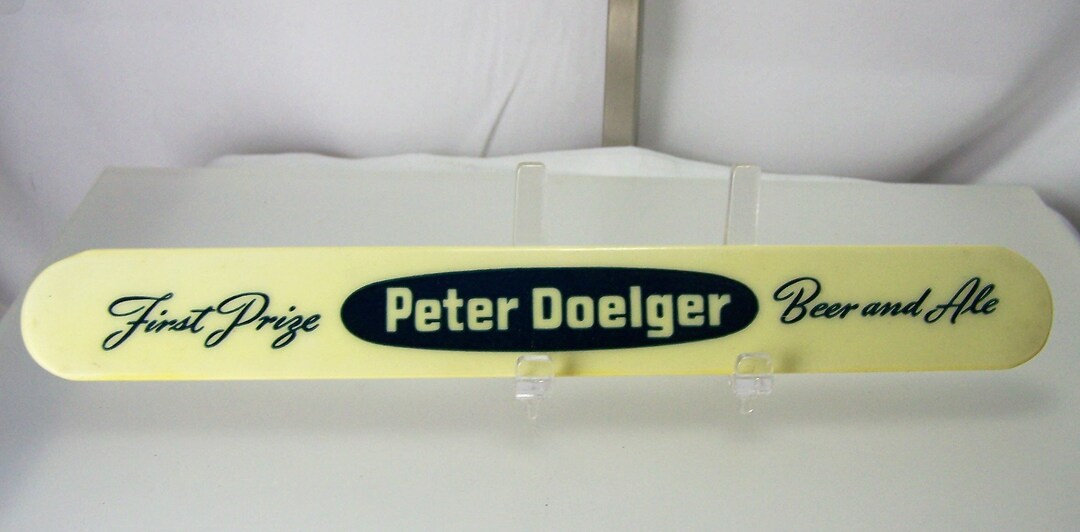 Vintage First Prize Peter Doelger Beer & Ale Foam Scraper Celluloid ...