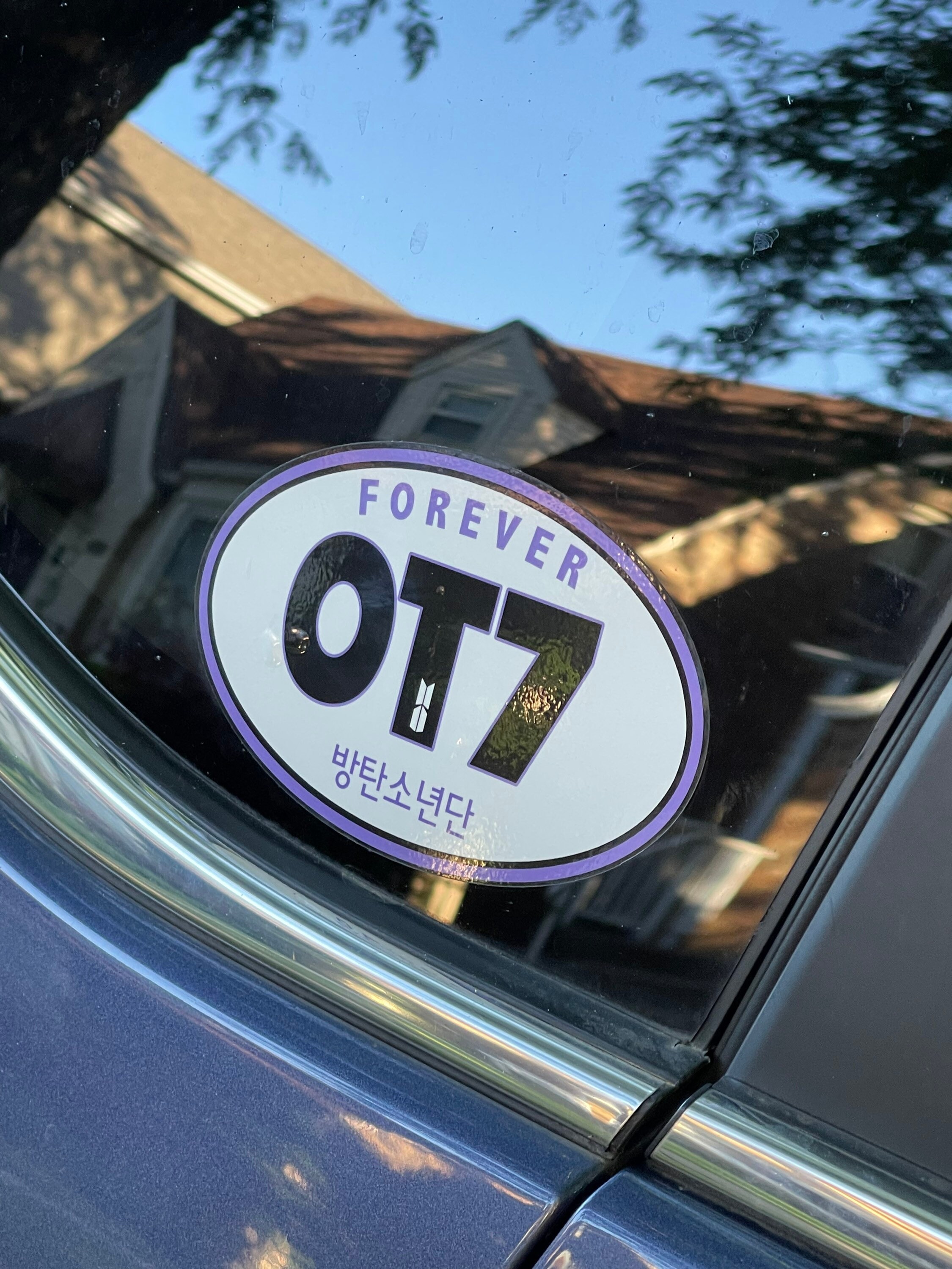 BTS OT7 CAR DECAL - Etsy
