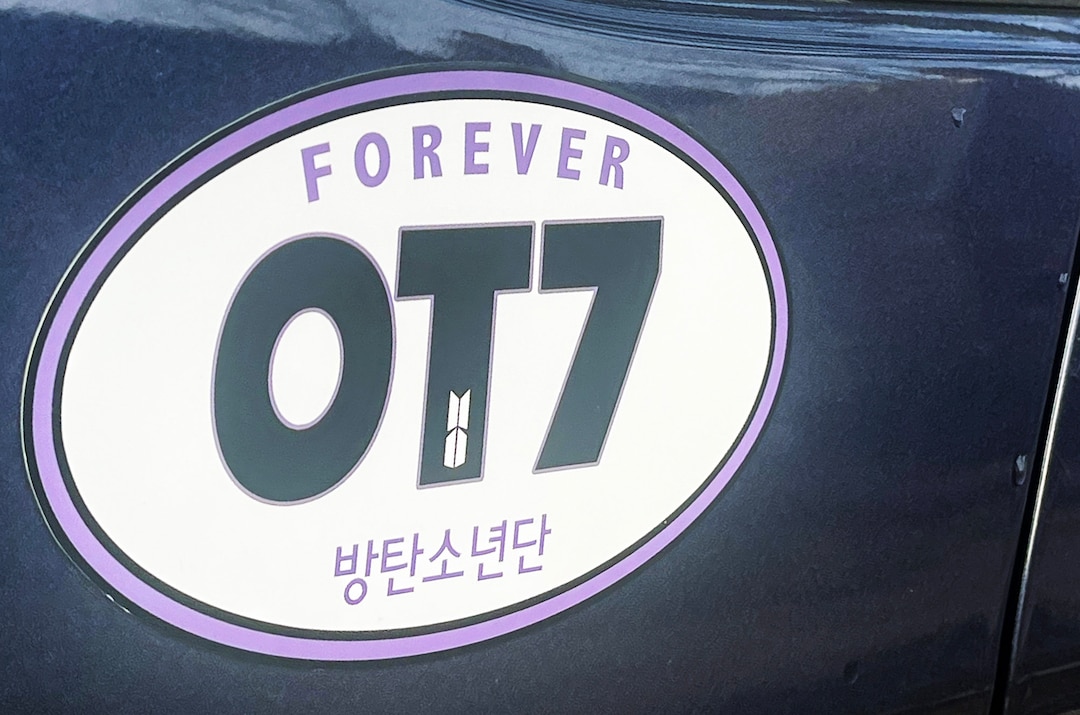 BTS Magnetic Car Decal. - Etsy