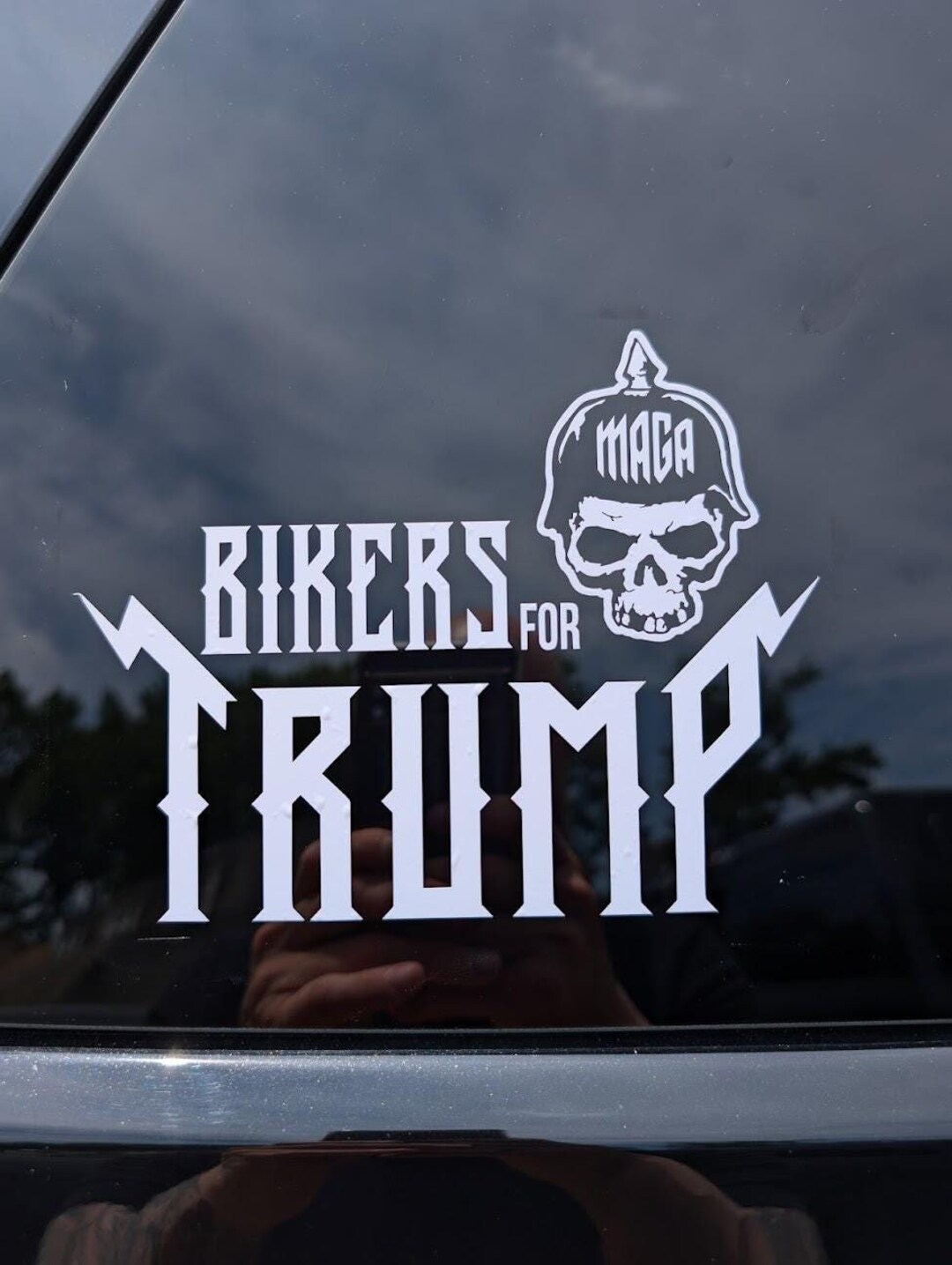 BIKERS for TRUMP 2024 Decal Car Motorcycle Truck Window Sticker ...