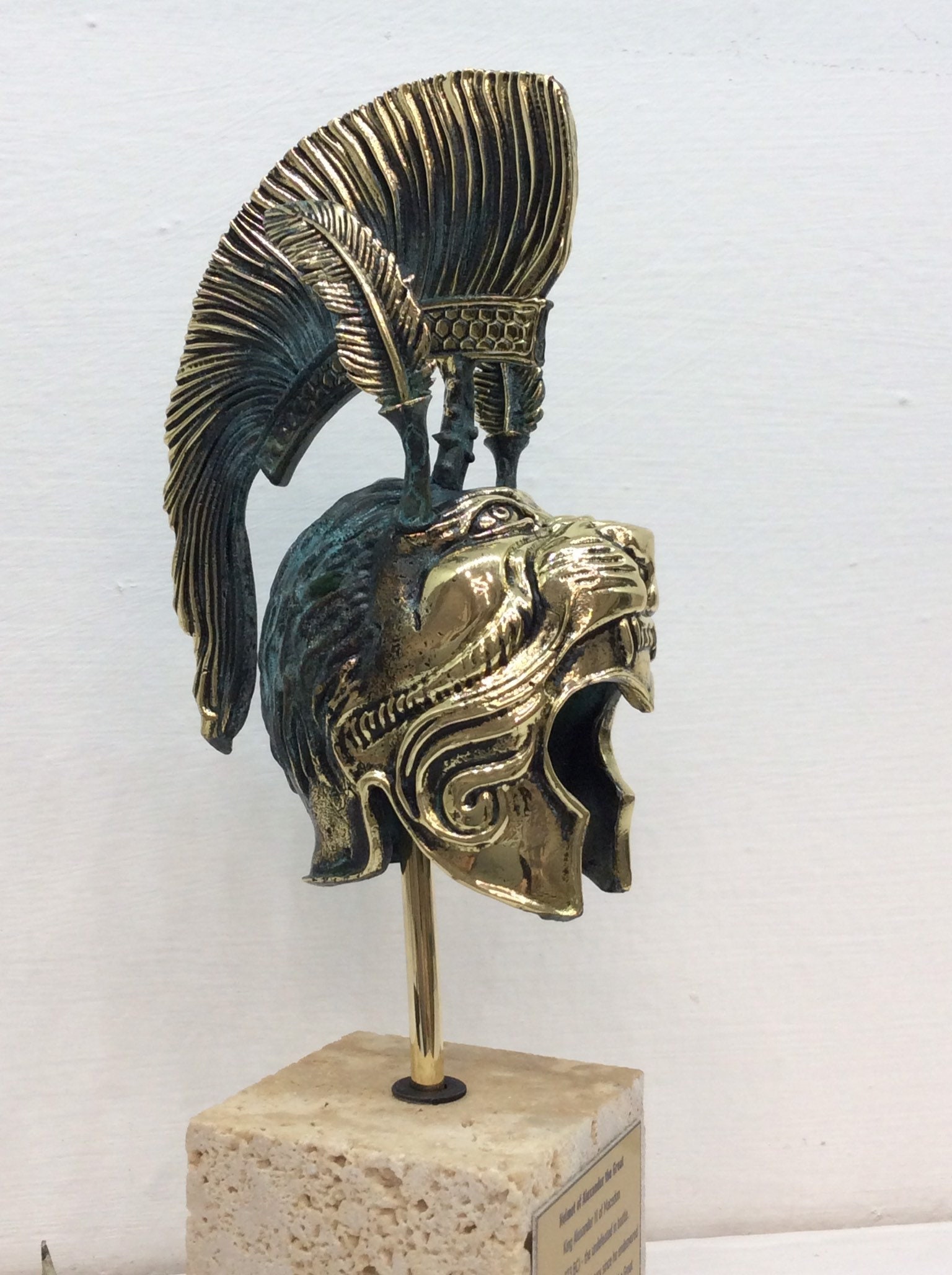 Alexander the Great Personalized Gift Greek Helmet Museum | Etsy