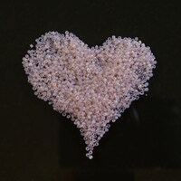 Size 18/0 Antique Micro Seed Beads in Opaque White. 5 Gram Bag or Full ...