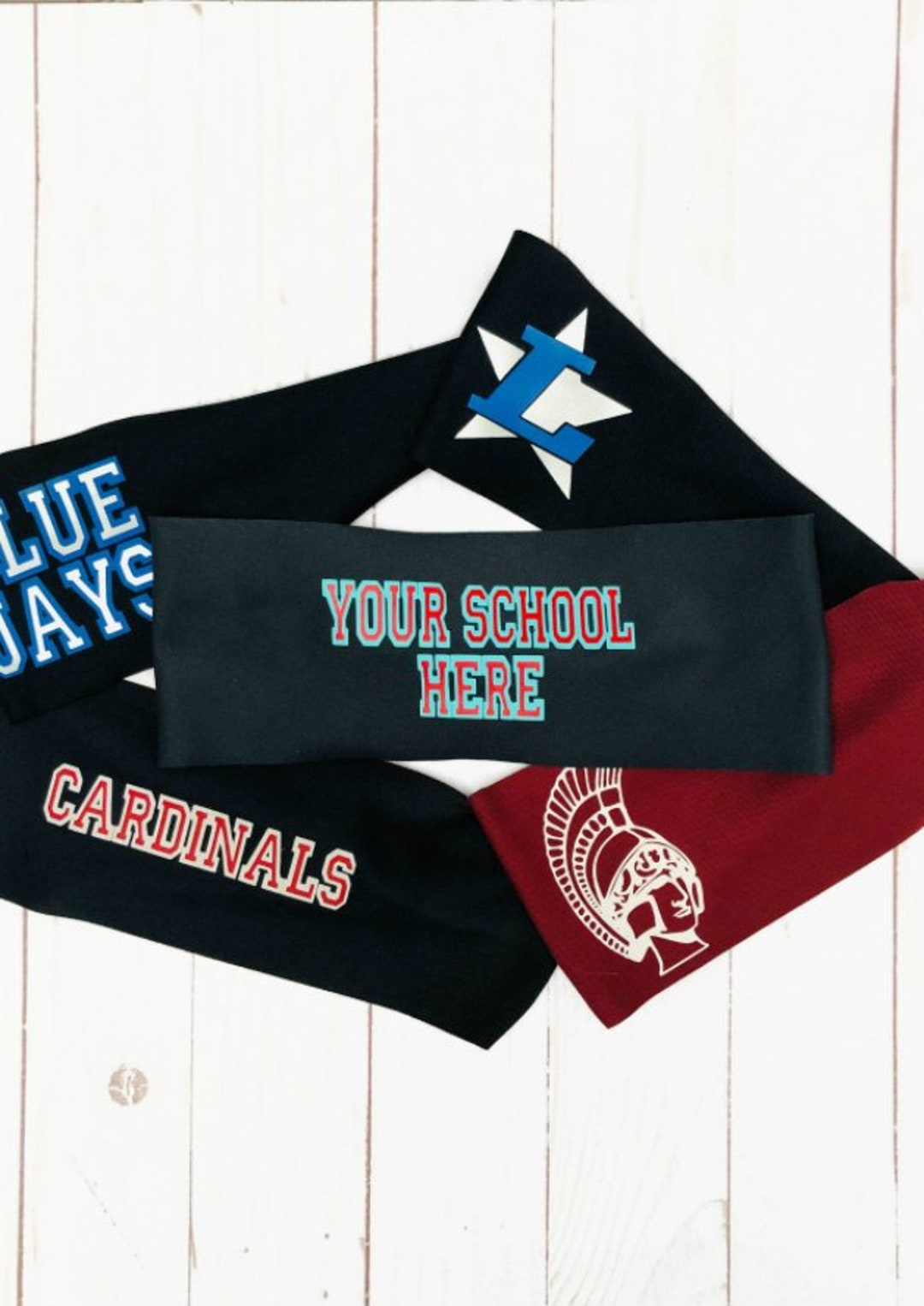 Custom School Sports Team Headband: Personalized Non-slip Athletic ...