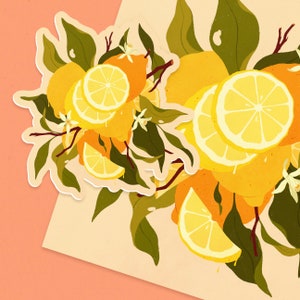 Lemons Mini Print - Etsy