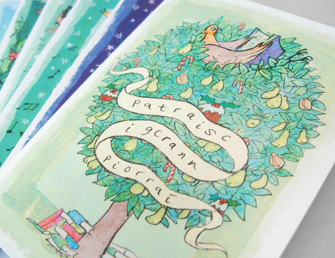 Dhá Lá Dhéag Na Nollag as Gaeilge / the Twelve Days of Christmas in ...