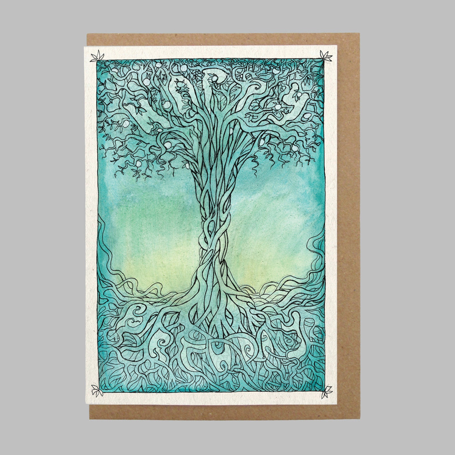 Celtic Tree of Life Birthday Card, Happy Birthday Tree Greeting Card - Etsy