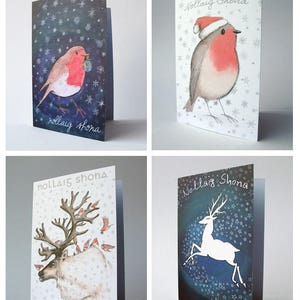 Set of 6 Christmas Cards / Christmas Card Pack - Etsy