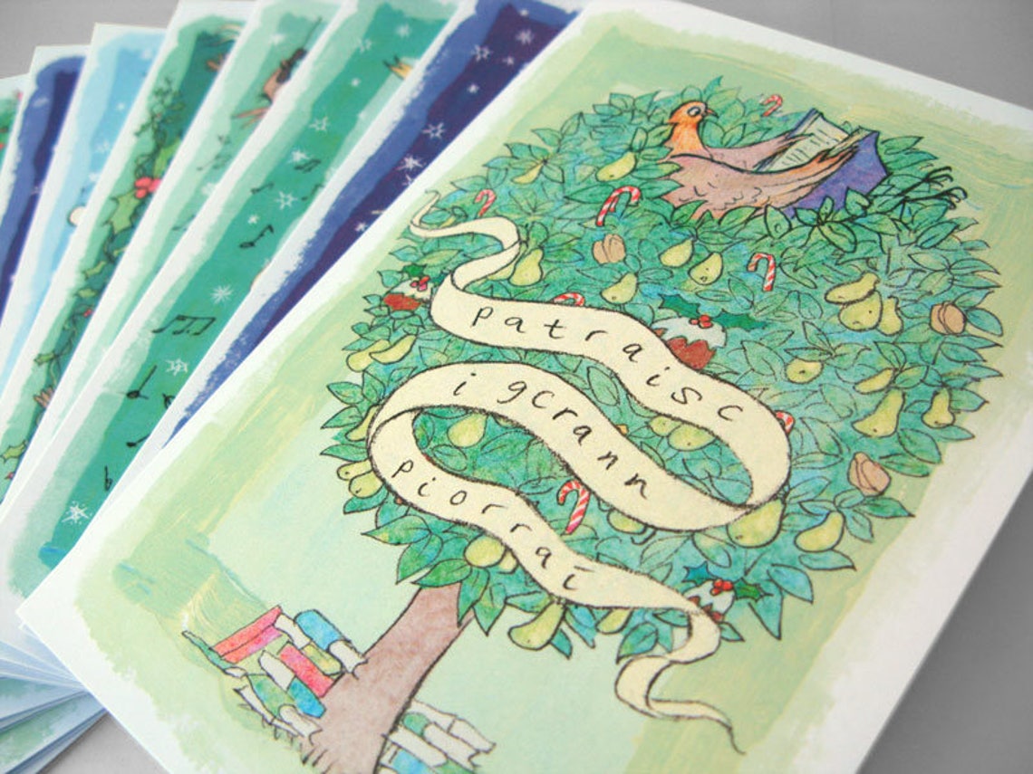 Set of 6 Christmas Cards / Christmas Card Pack - Etsy