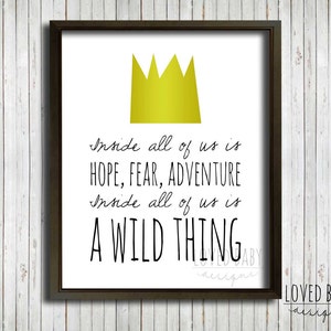 Where the Wild Things Are Set of Three Digital Prints DIY - Etsy